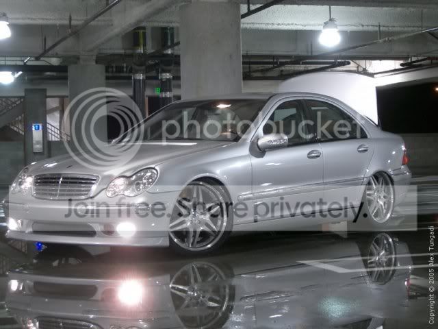If you have a w203 & has a body kit please post pics! | Mercedes-Benz ...